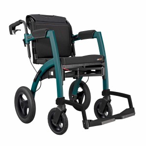 Rollz Motion Performance Rollator with Pneumatic Tires