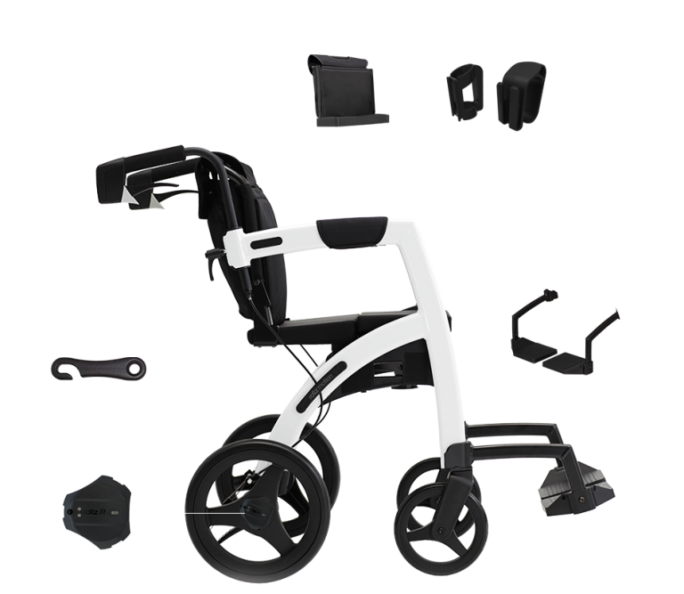 Rollz Motion Rollator Wheelchair