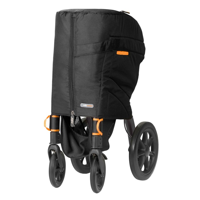 Rollz Motion Performance Rollator with Pneumatic Tires