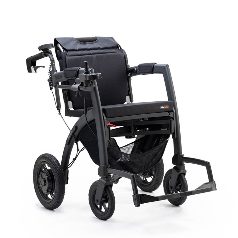 Rollz Motion Performance Rollator with Pneumatic Tires